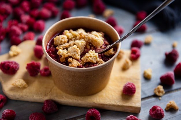 Rohlik.cz Berry Addictive Crumble Pudding od The Green Garden