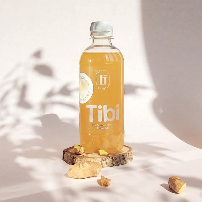 Tibi Zázvor Fermentovaná probiotická limonáda