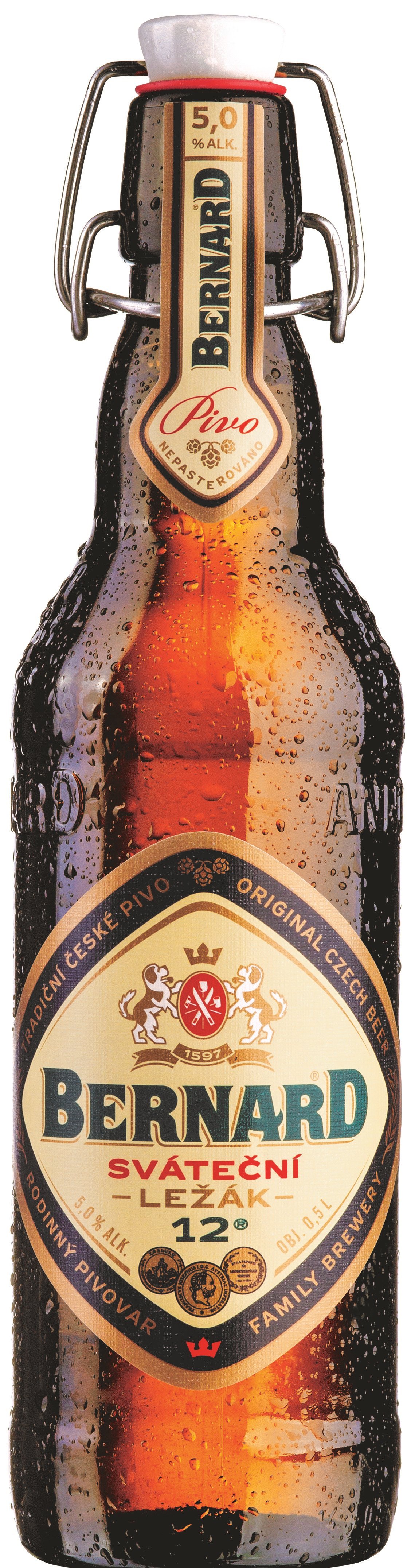 Bernard pivo sváteční ležák 12