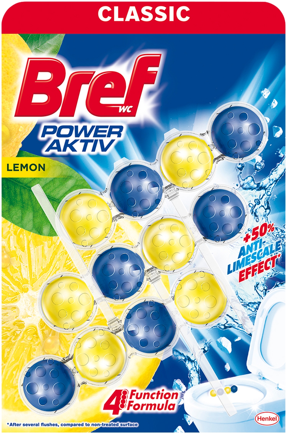 Bref Power Aktiv Lemon WC blok
