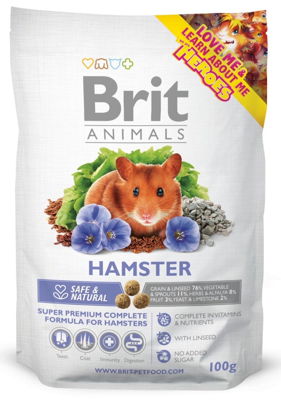 Brit Animals HAMSTER Complete pro křečky