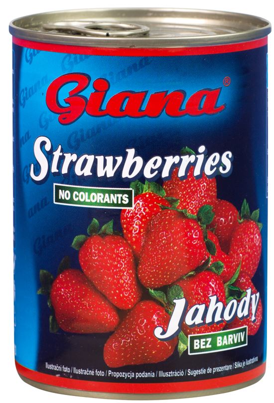 Giana Jahody ve sladkém nálevu