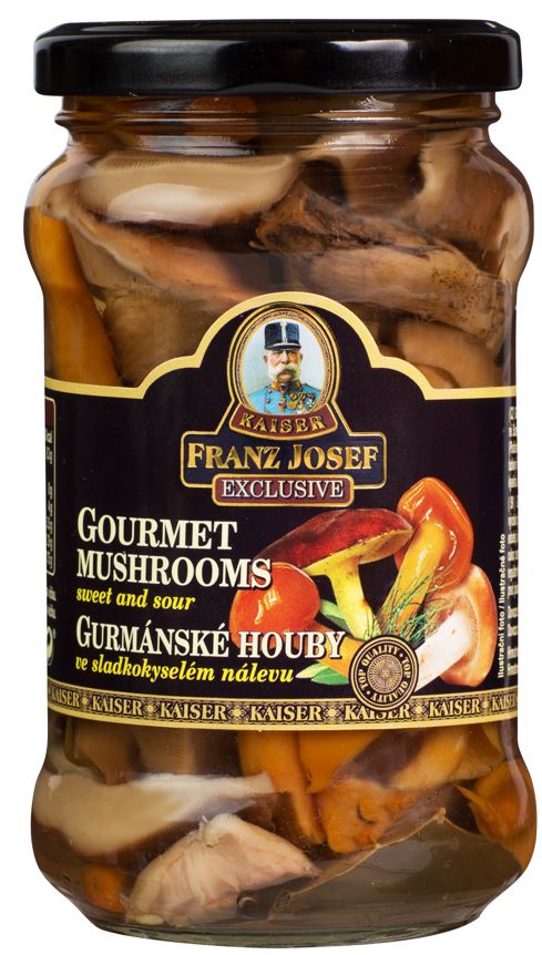 Franz Josef Kaiser Gurmánské houby v sladkokyselém nálevu