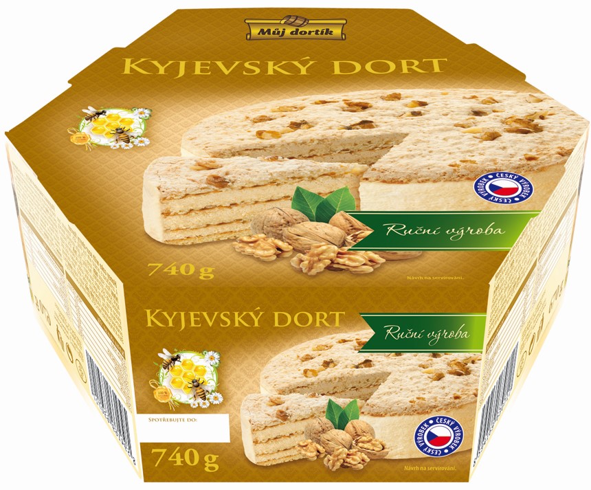 Můj dortík Medový Kyjevský dort