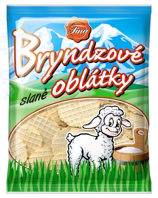 Tina Bryndzové oplatky slané