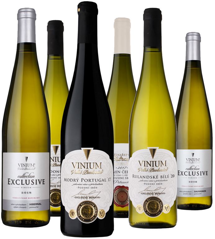 Vinium MIX karton přívlastkových vín (6x0,75l)