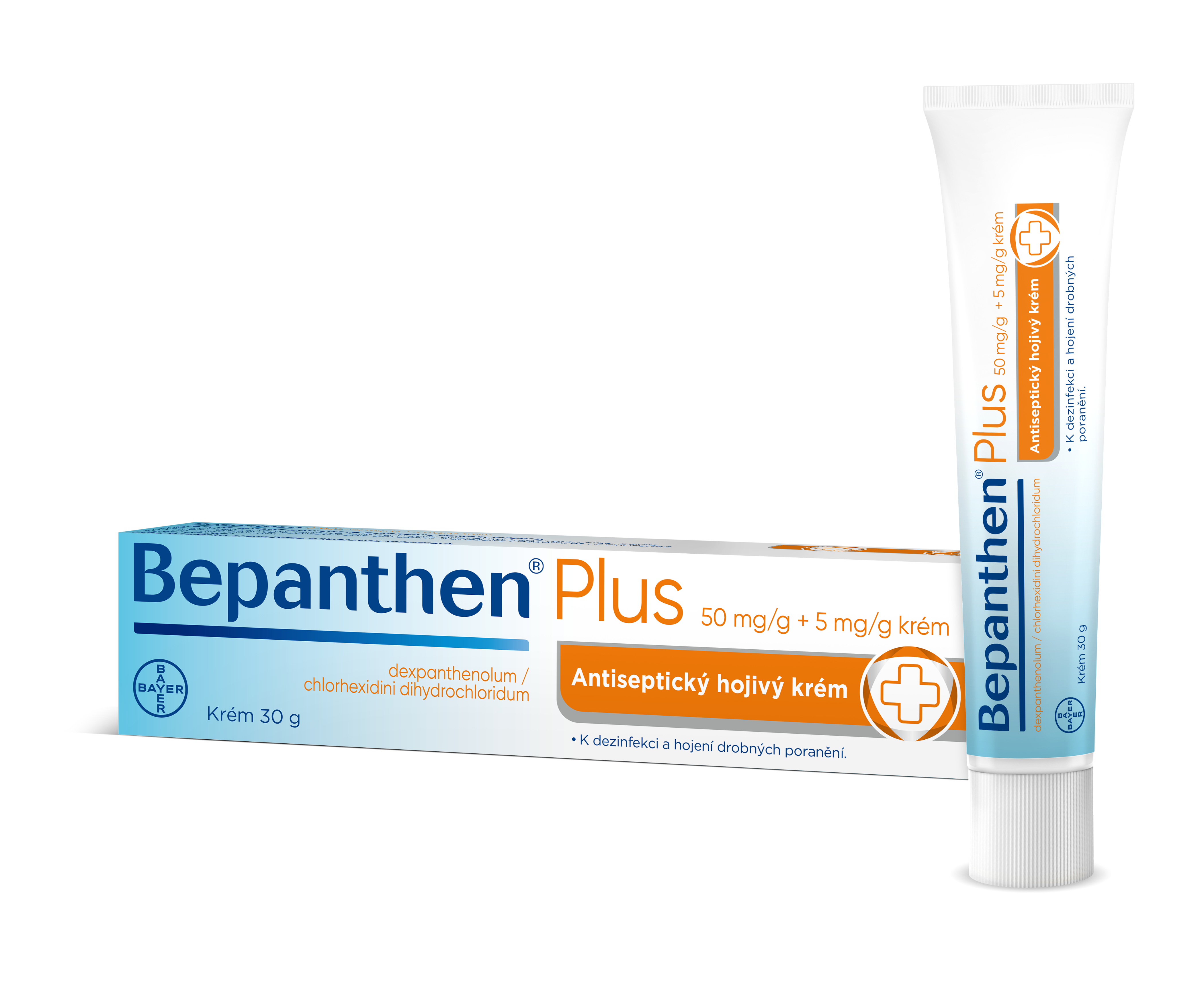 BEPANTHEN PLUS 50MG/G+5MG/G krém 30G