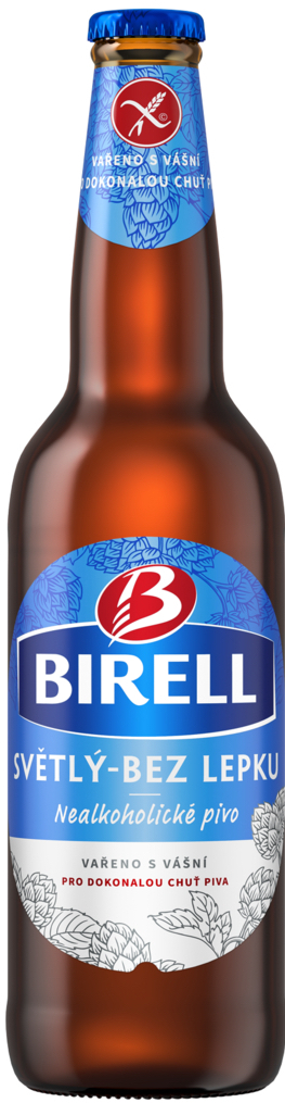 Birell Bezlepkový, nealko světlé