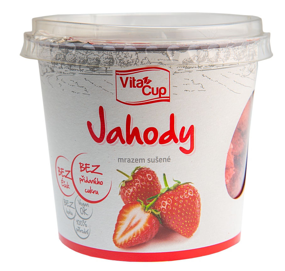 VitaCup Jahody mrazem sušené VitaCup Jahody mrazem sušené