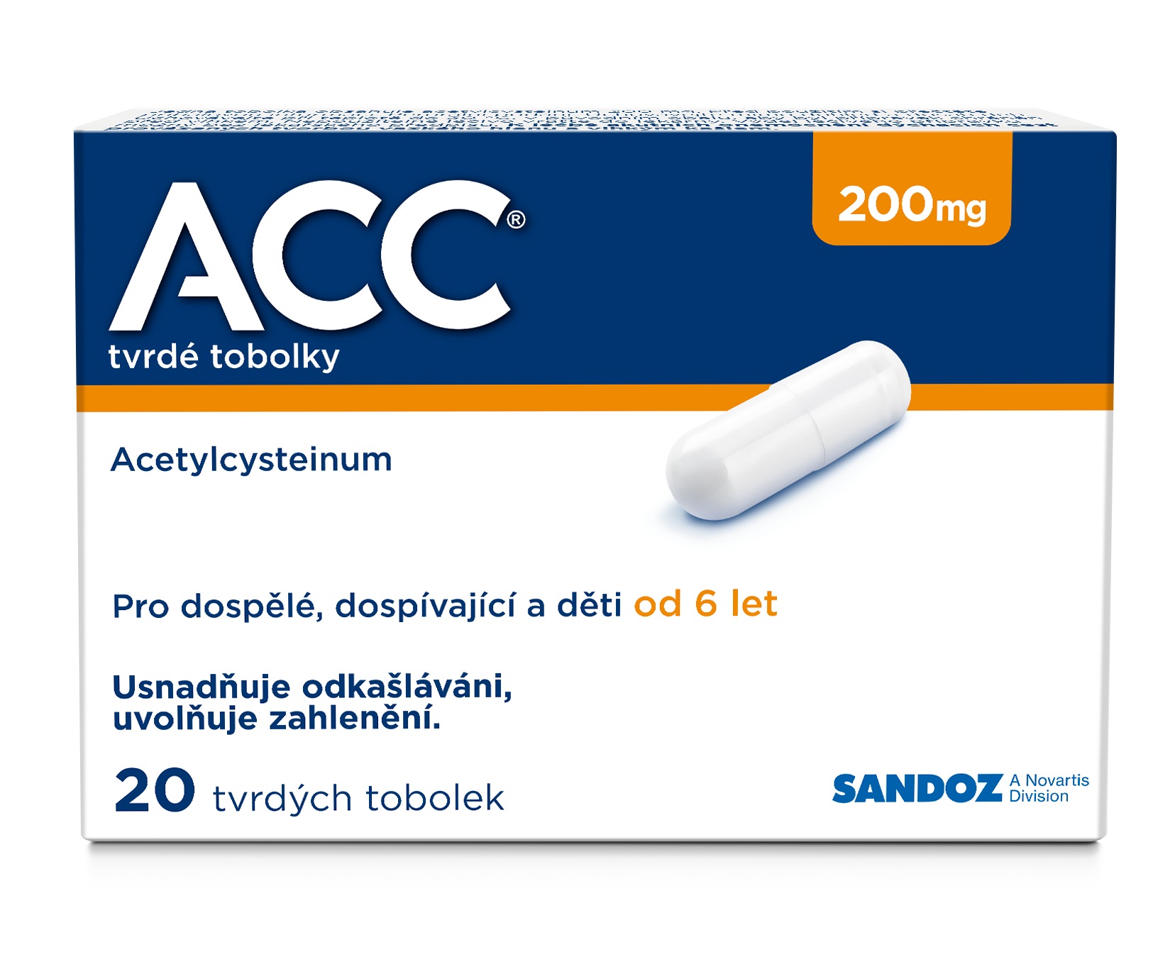 ACC 200MG Tvrdá tobolka 20