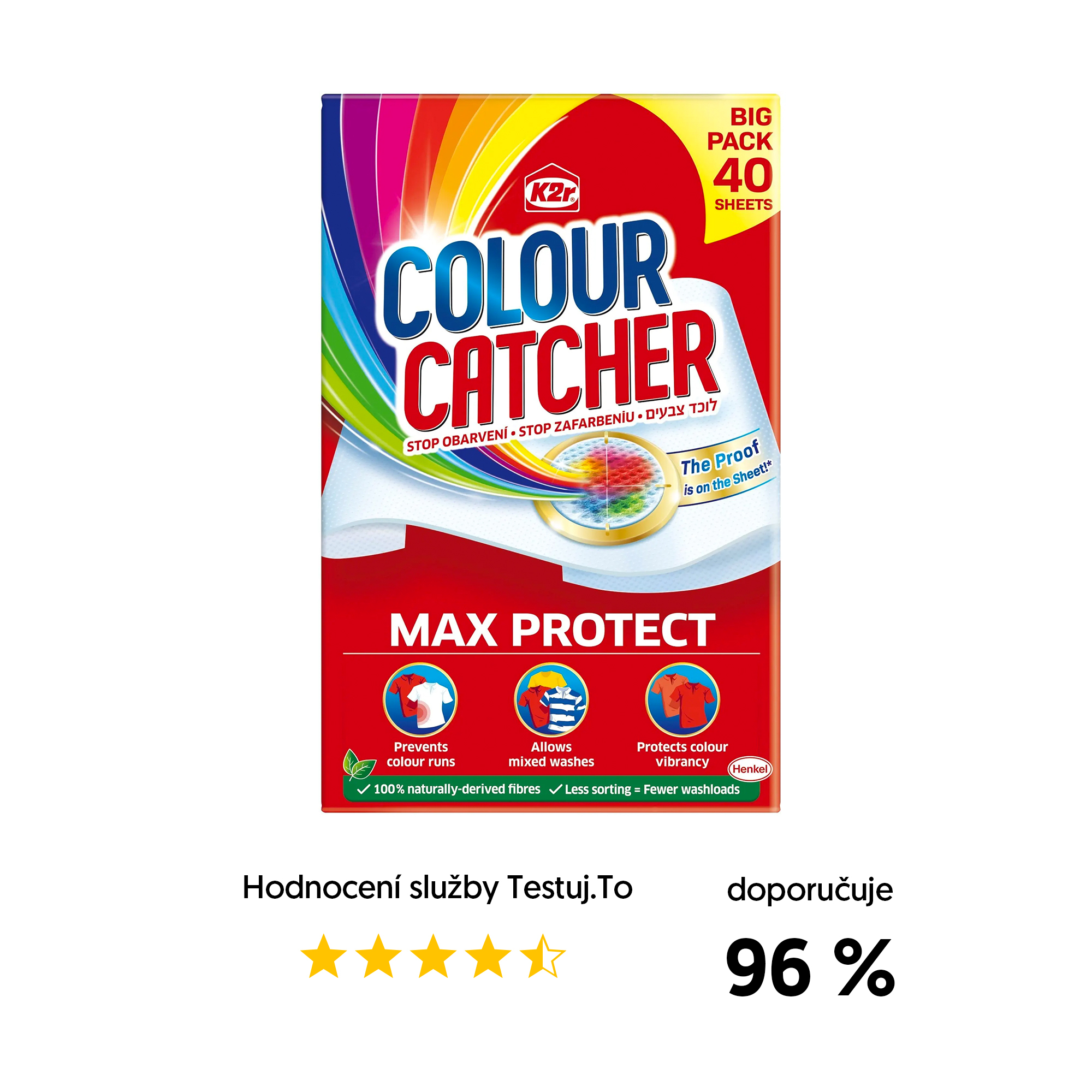Colour Catcher Prac Ubrousky Proti Obarven 