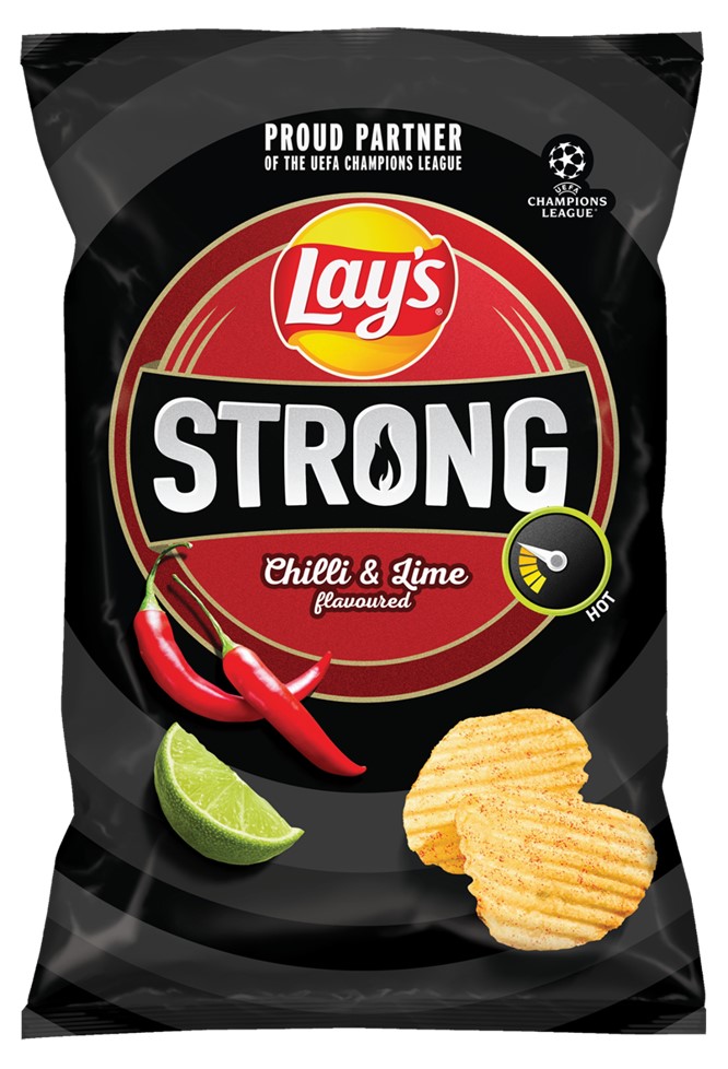 Lay's Strong chilli a limetka