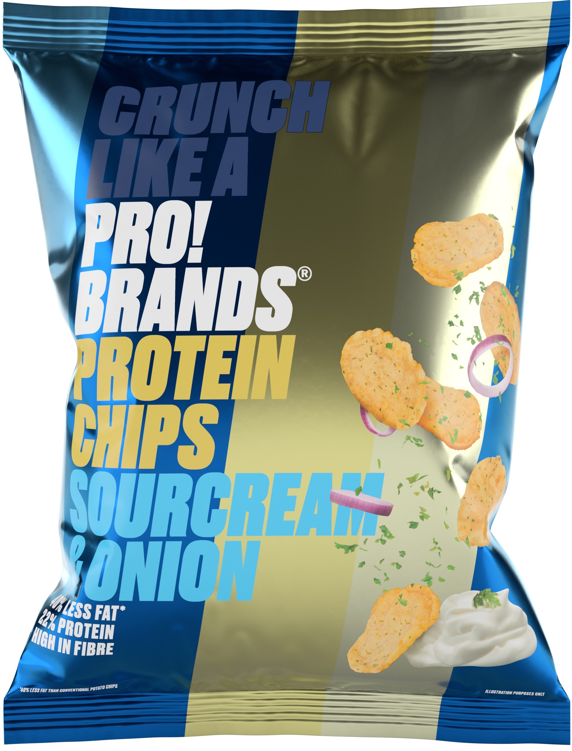 Probrands Protein chips smetana a cibule