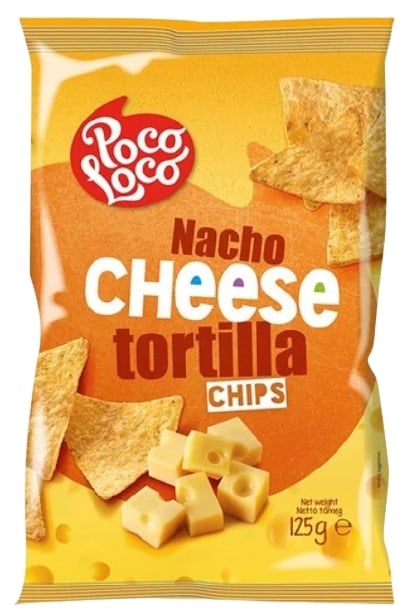 Poco Loco Tortilla chips sýrové