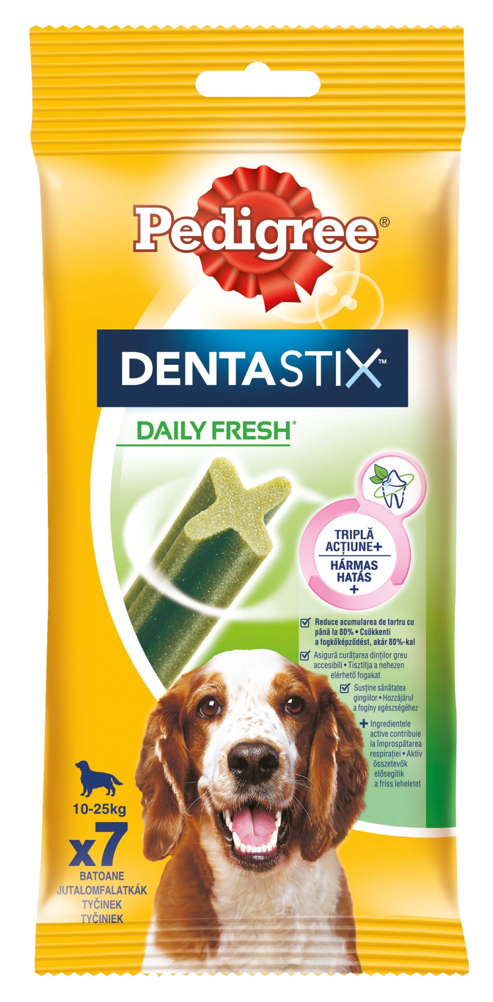 Pedigree Dentastix fresh medium pro psy 10–25 kg