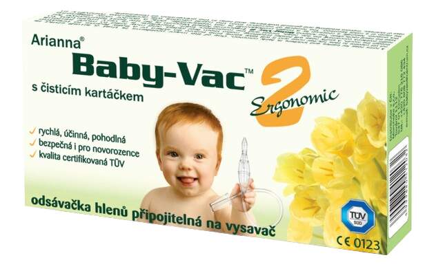 Arianna Baby-Vac 2 with cleaning card mucus aspirator