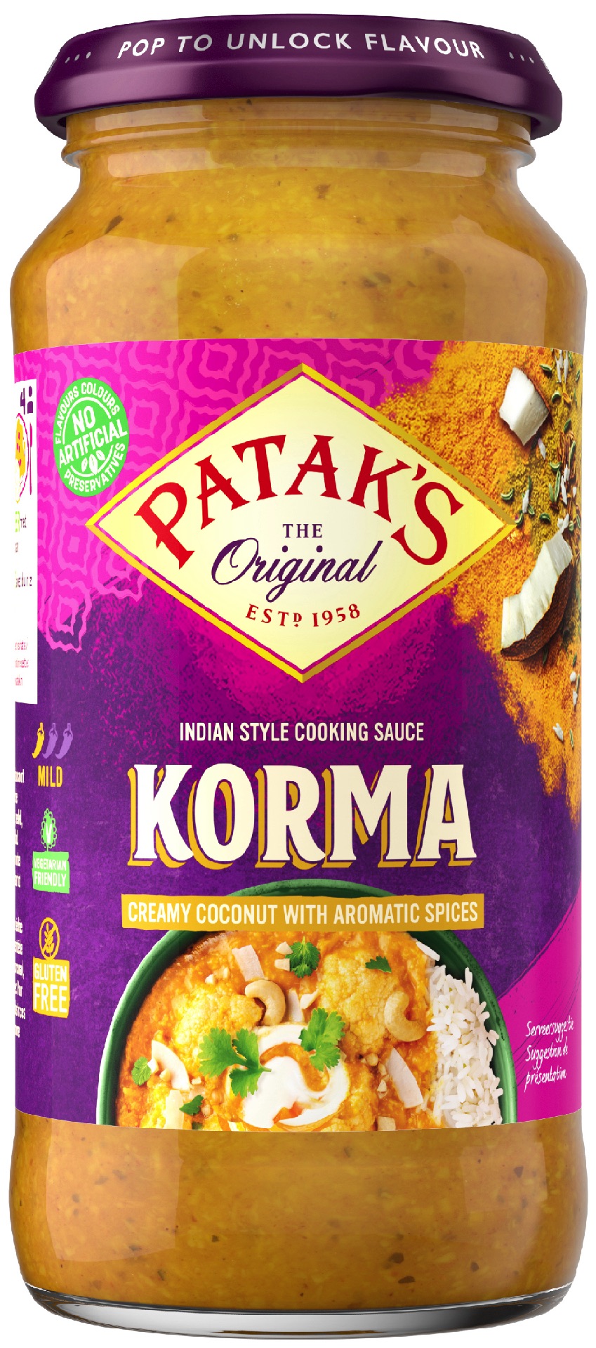 Patak´s Korma kari omáčka