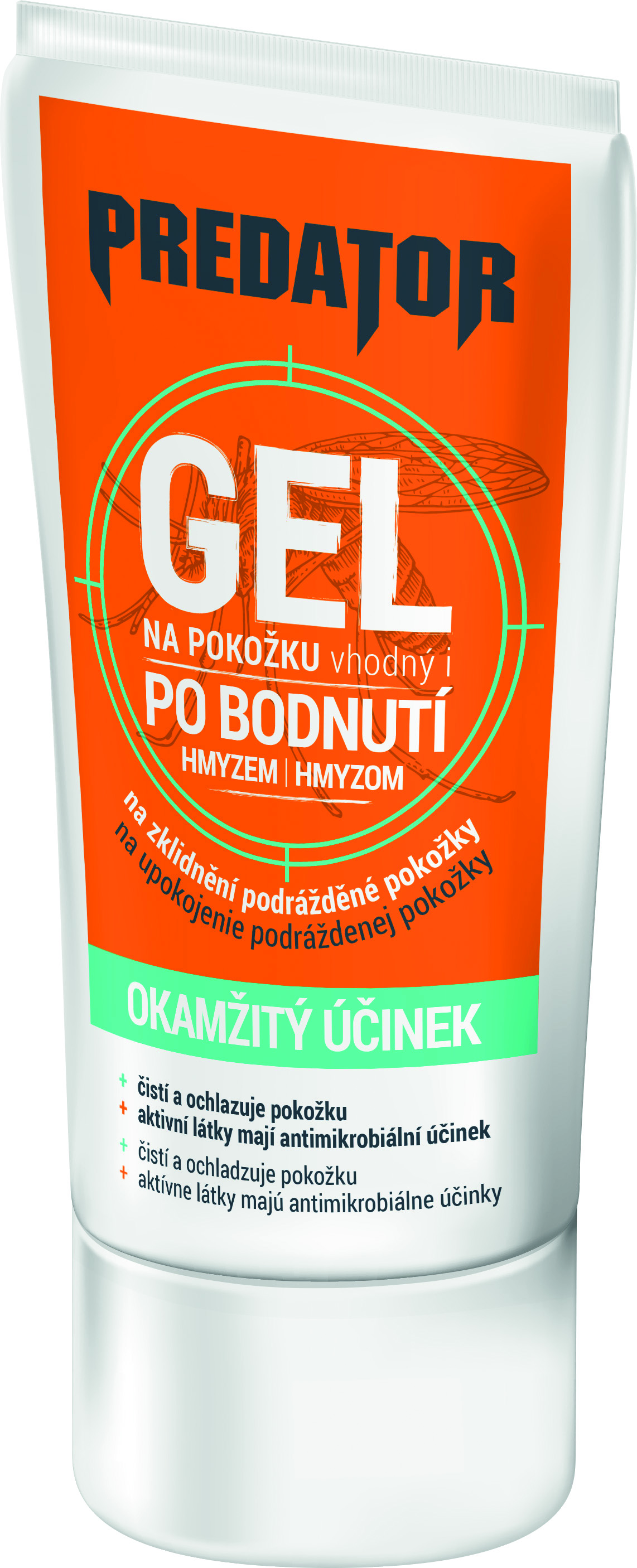 Predator The gel after insect bites