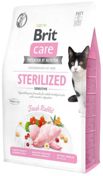 Brit Care Cat Sterilized Sensitive Fresh Rabbit pro kočky