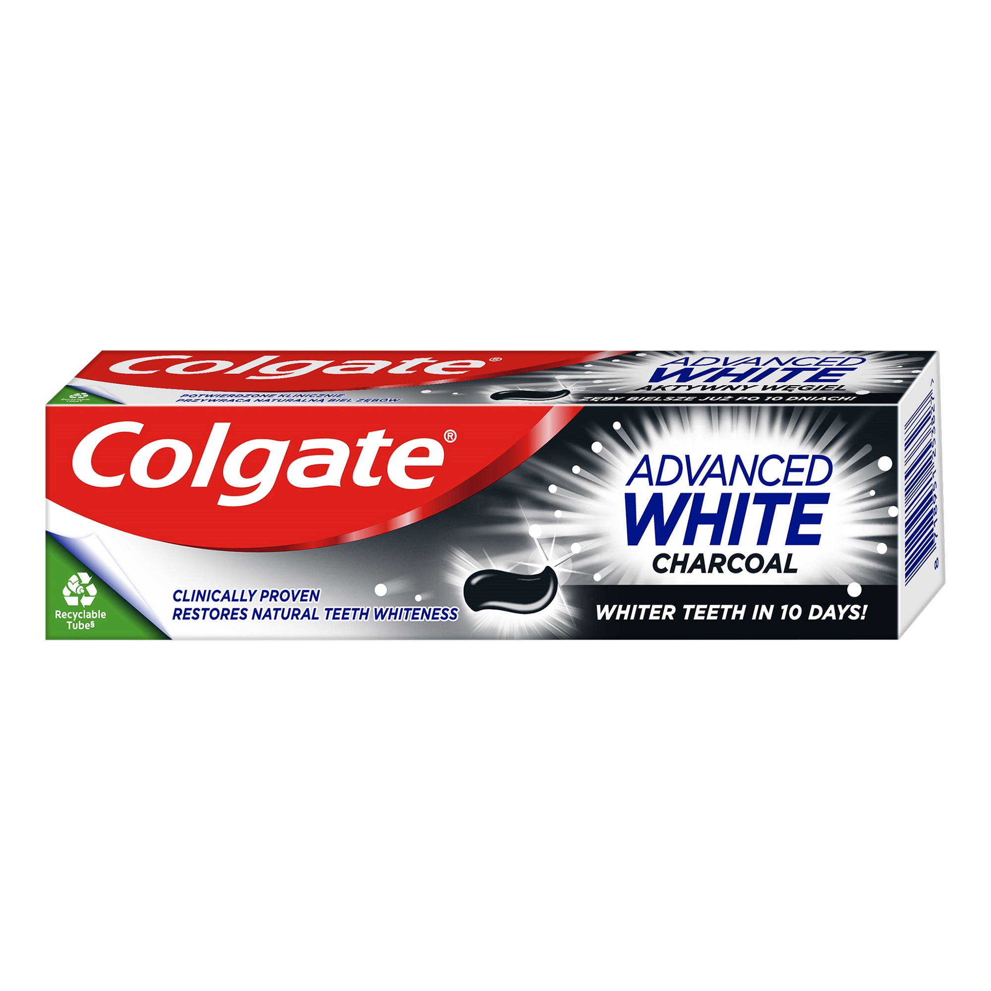 Colgate Advanced white charcoal bělicí zubní pasta