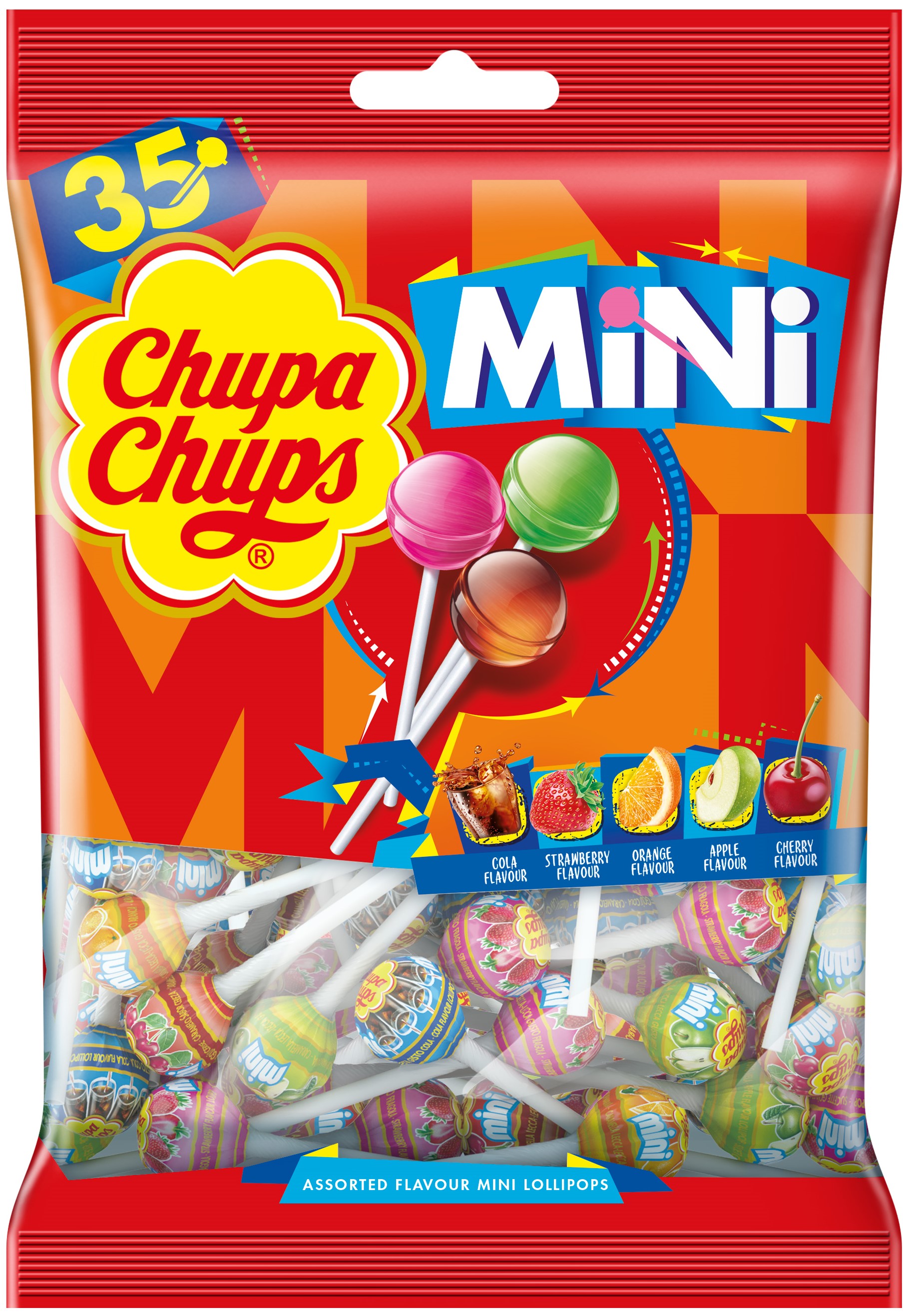 Chupa Chups Mini lízátka mix