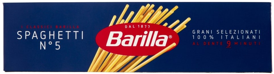 Barilla pasta Spaghetti Grani Selezionati 100% Italiani