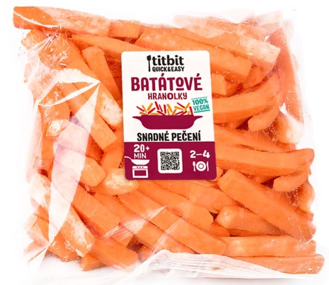 Titbit Quick & easy Batátové hranolky