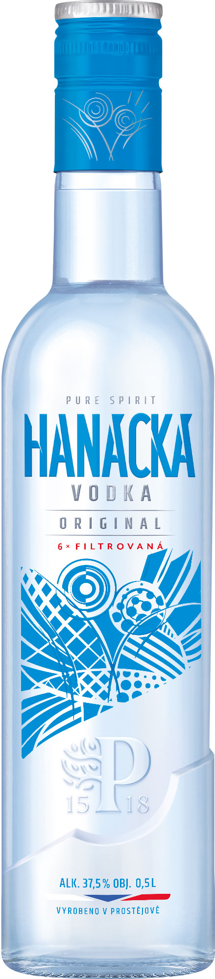 Hanácká vodka 37,5 %