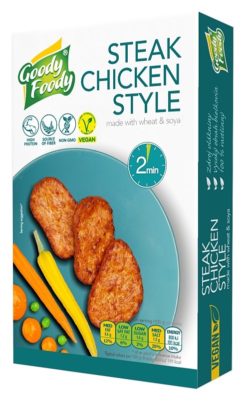 Goody Foody Vegan steak Chicken style