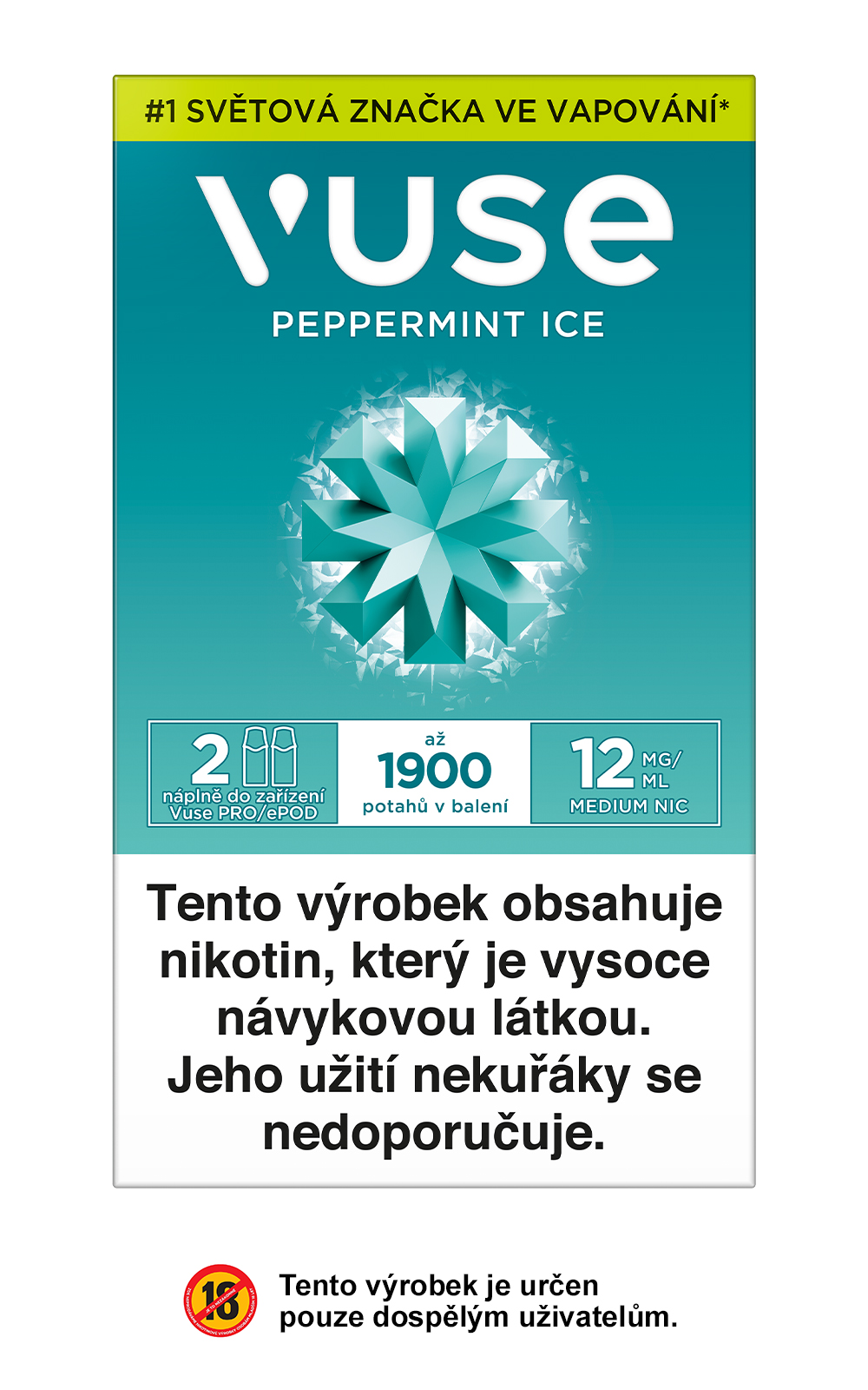 VUSE ePod náplně VUSE Peppermint Ice (12 mg)
