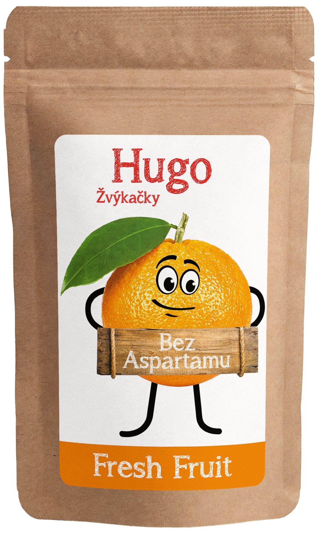 Hugo Žvýkačky bez aspartamu Fresh Fruit