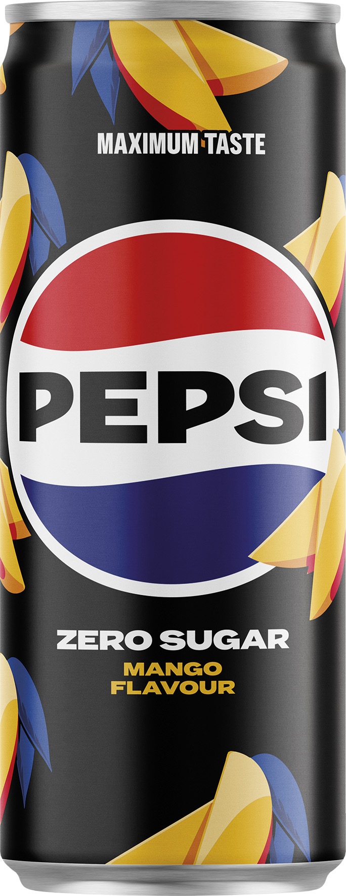 Pepsi Mango Zero sugar plech
