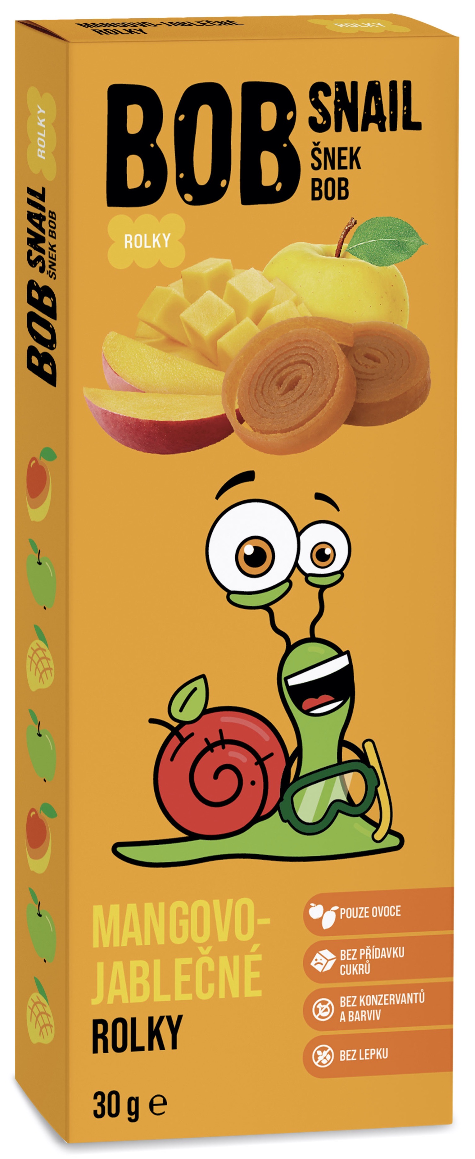 Snail Bob Fruit rolled mango slices