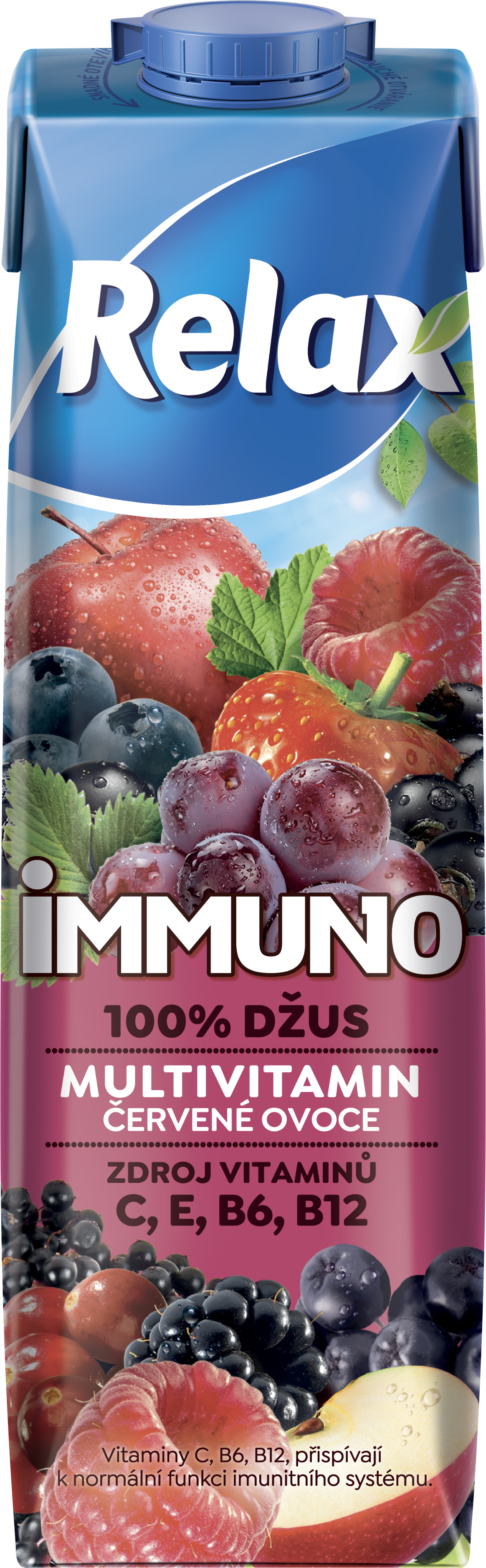 Relax Immuno 100% červený multivitamin