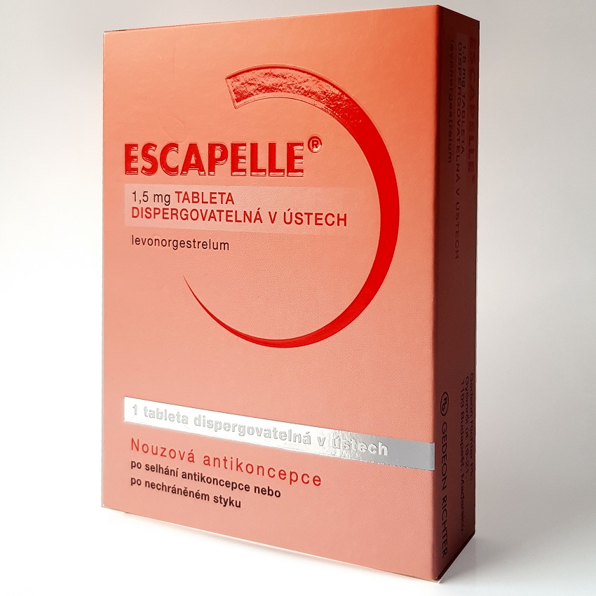 ESCAPELLE 1,5MG Tableta dispergovatelná v ústech 1