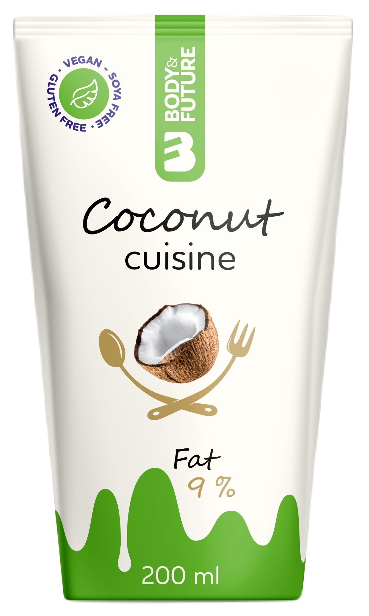 Body&Future Kokosová rostlinná smetana na vaření