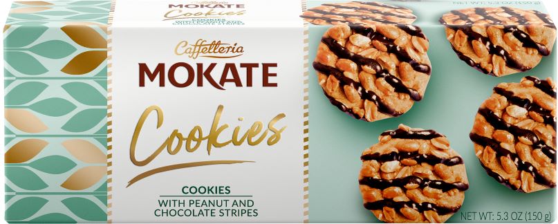 Mokate Cookies s arašídy a čokoládou