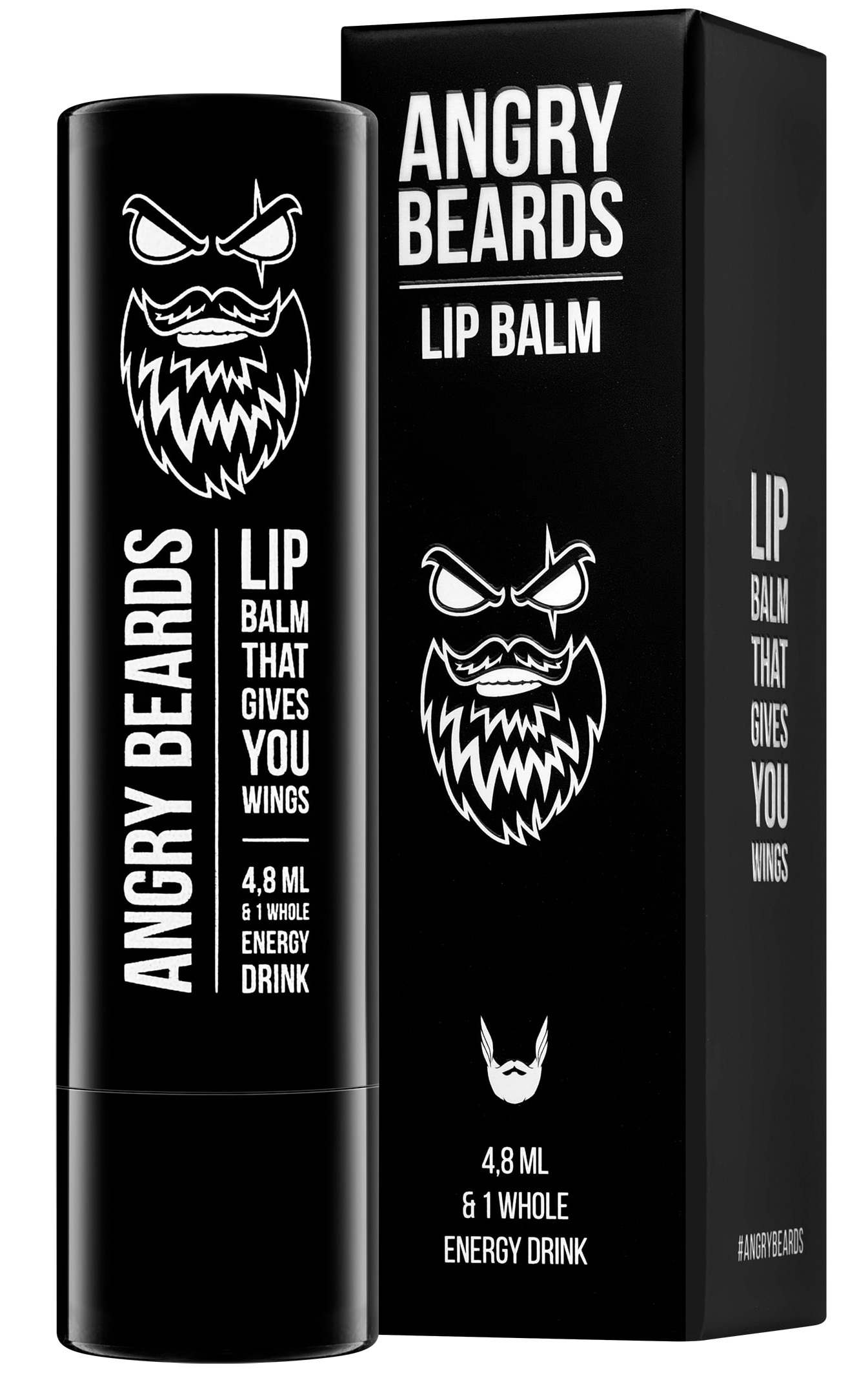 Angry Beards Energizující balzám na rty