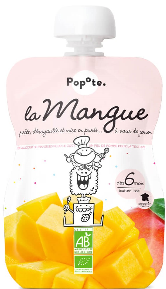 Popote BIO Pouch mango