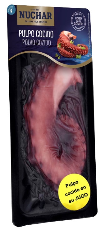 Nuchar Cooked octopus tentacle