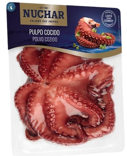 Nuchar Chobotnice vařená celá