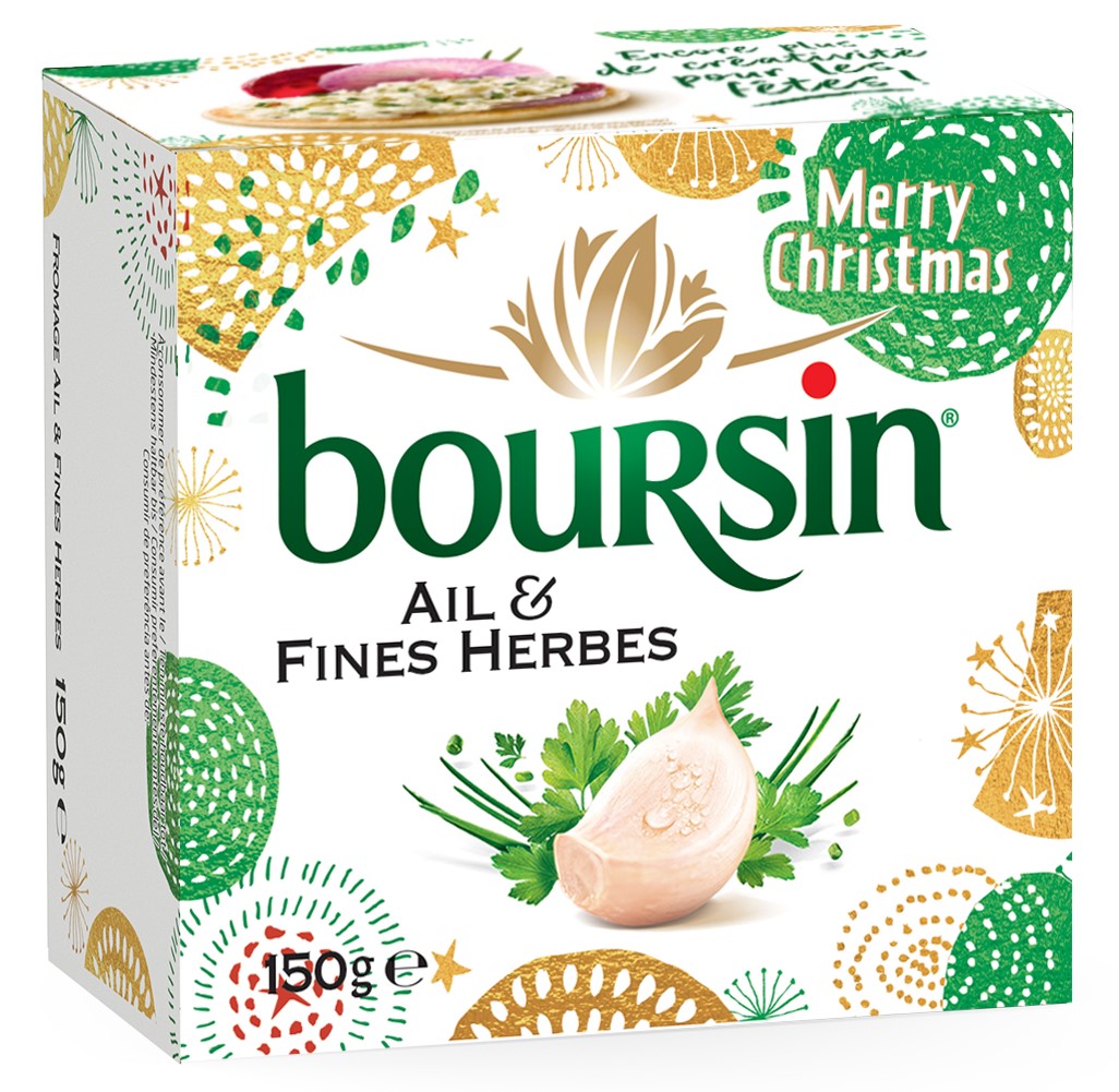 Boursin Čerstvý sýr s česnekem a bylinkami