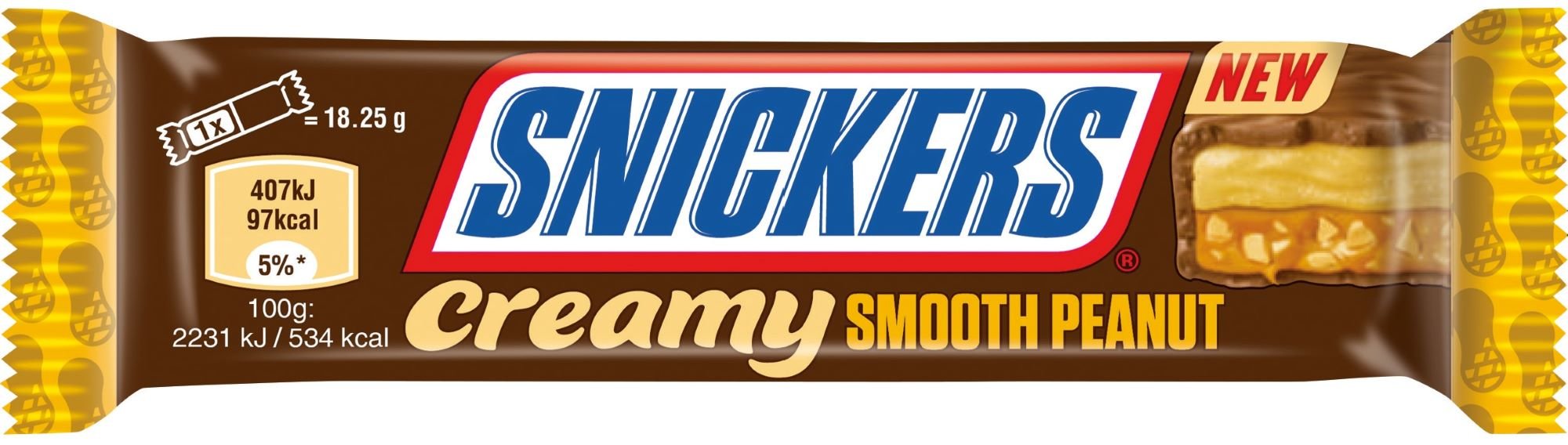 Snickers Creamy Smooth Peanut