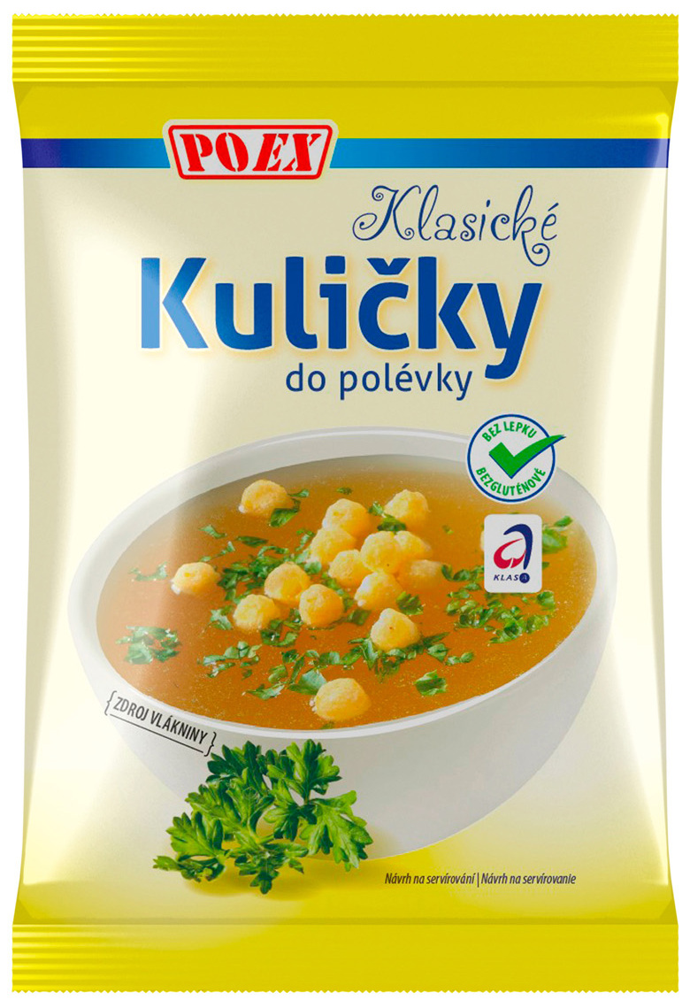 Poex Klasické kuličky do polévky