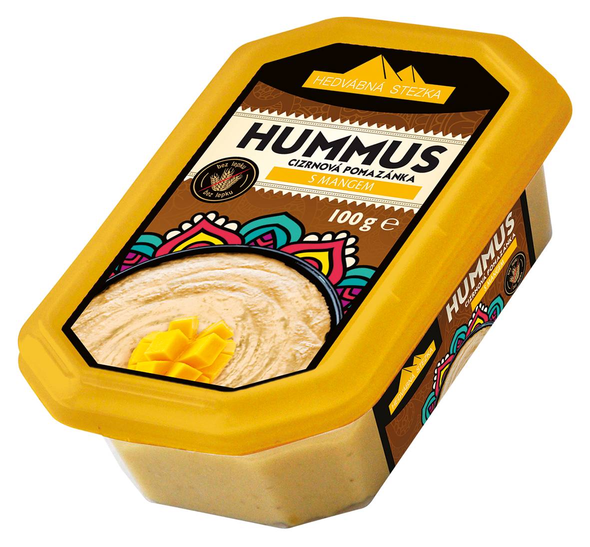 Hedvábná stezka Hummus s mangem