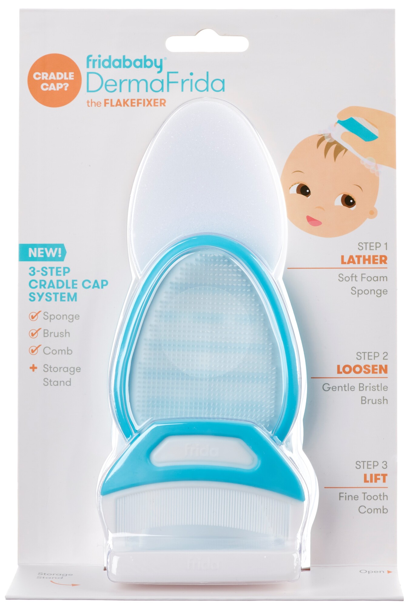 Fridababy DermaFrida FlakeFixer proti dermatitidě a šupinkám