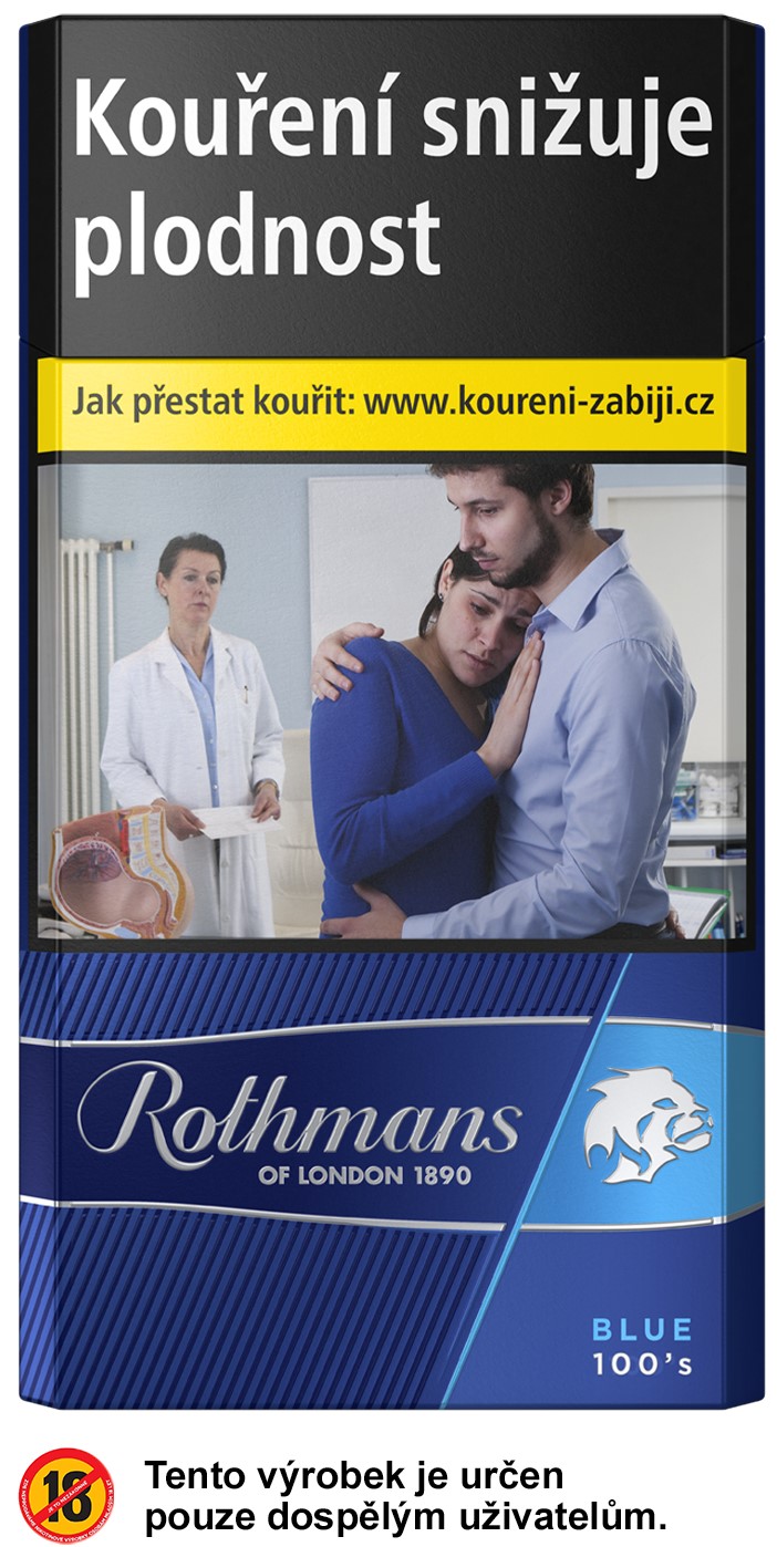 Rothmans of London Blue 100´s