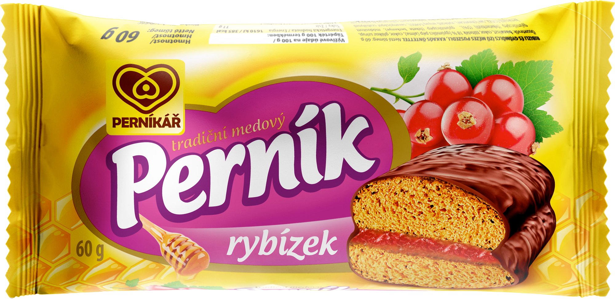 Perníkář Tradiční medový perník rybízek