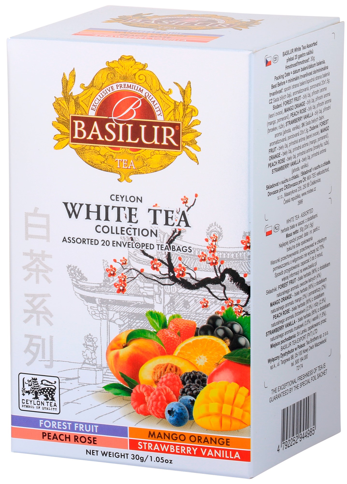 Basilur White Tea Assorted