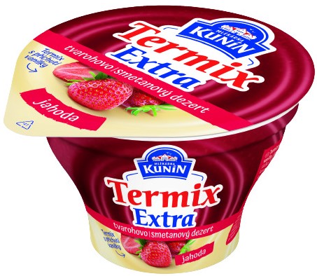 Mlékárna Kunín Termix Extra jahoda